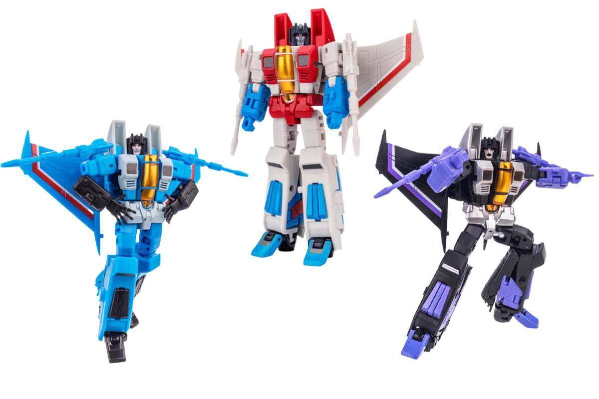 Transformers H13 Starscream H14 Shocking Thunder H15 Skywarp Mini Tran ...